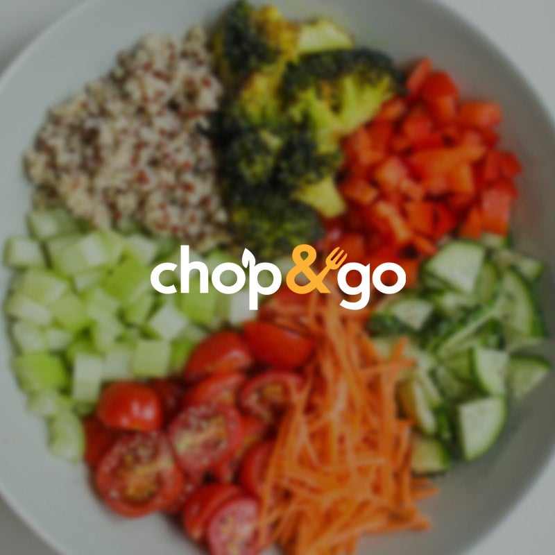 Crispy Asian Chicken Bowl | Chop & Go